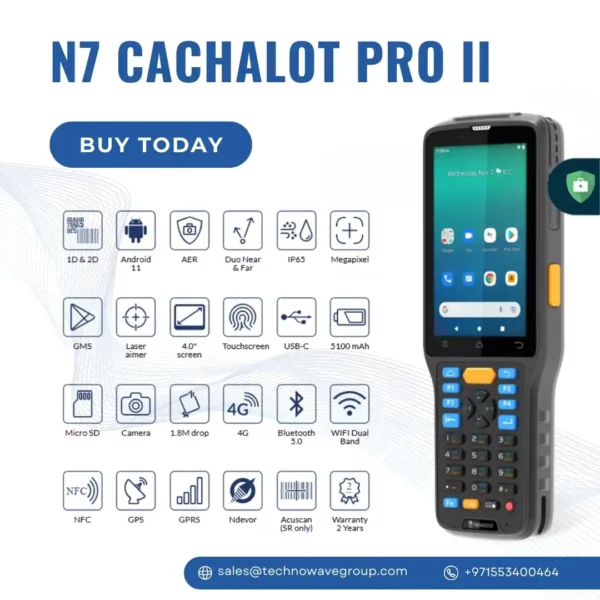 Newland N7 Cachalot Pro 2 Rugged Android Mobile Computer