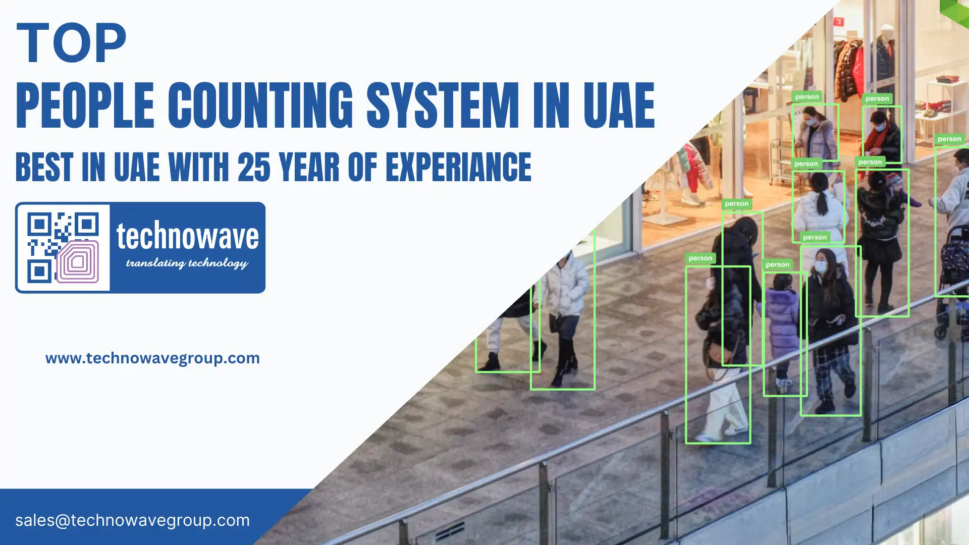 Top People Counting System Providers in the UAE - Technowave Group