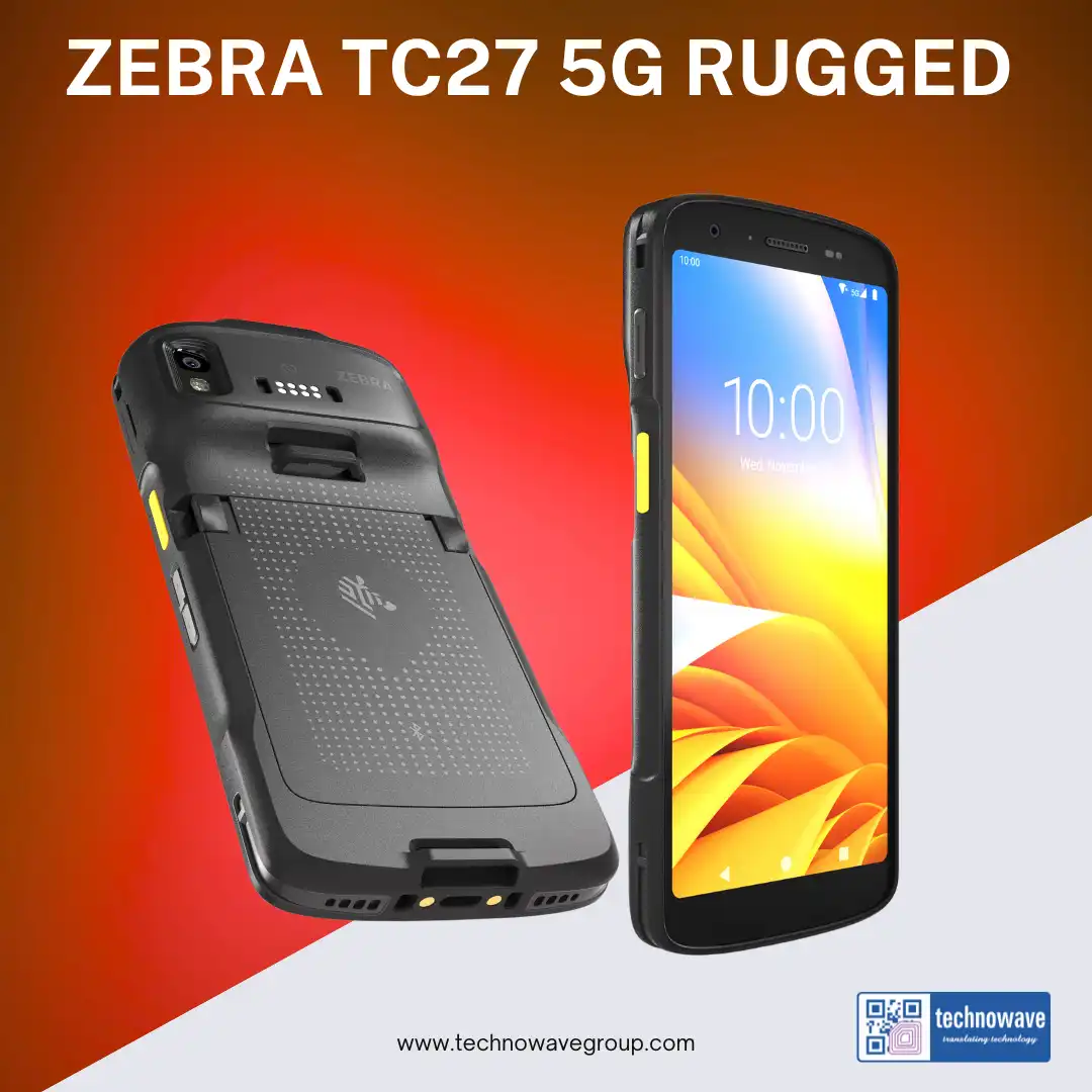 Zebra TC27 Rugged 5G Android Mobile Computer - Technowave Group